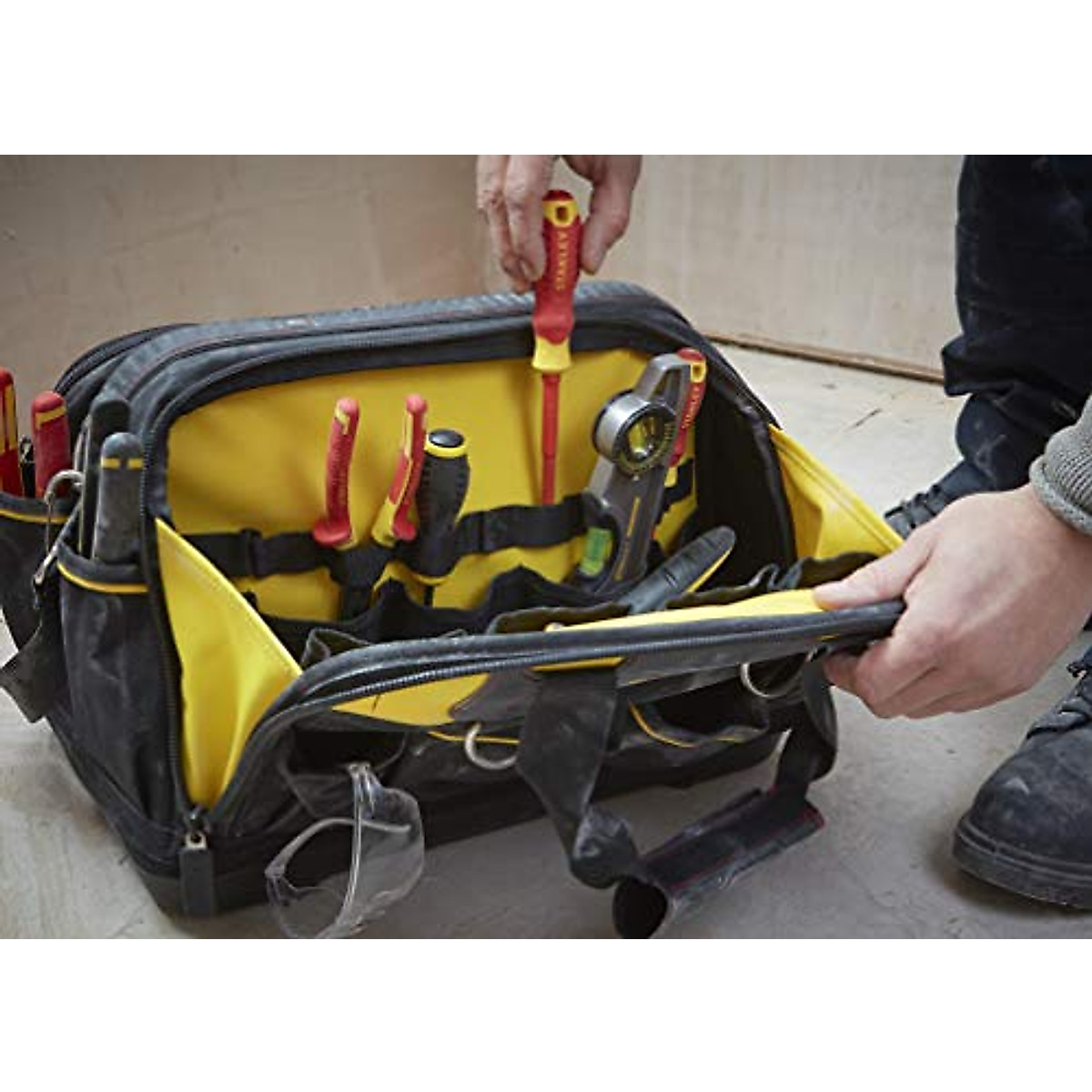 Stanley Tools FatMax Multi Access Duel Sided Shoulder strapped Bag