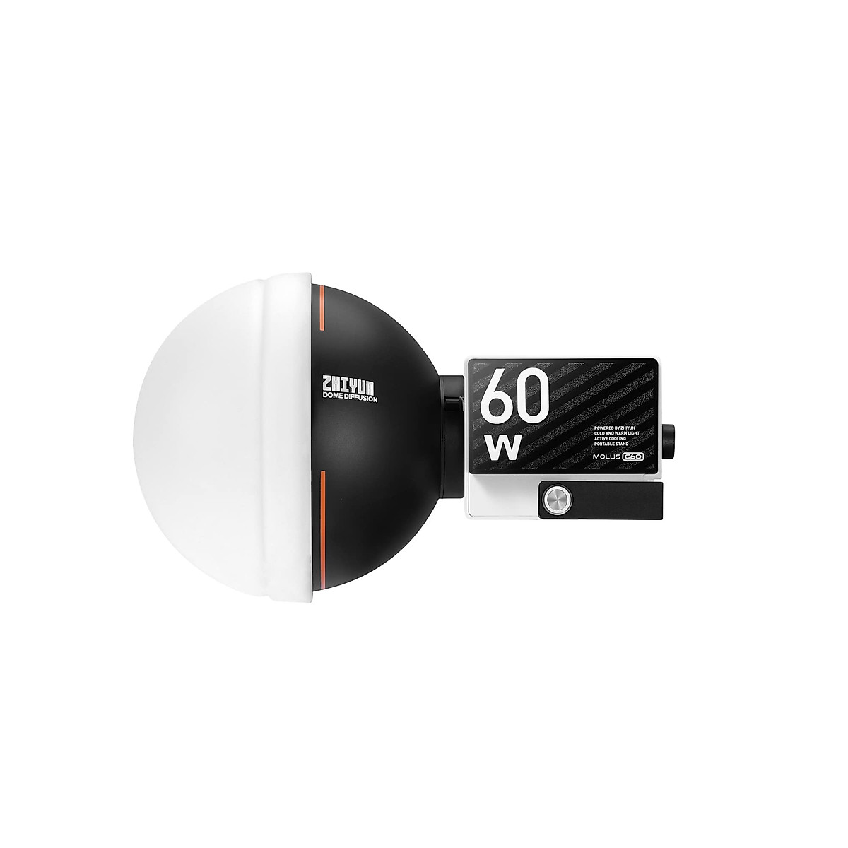 ZHIYUN Mini Softbox, Video Light Softbox for G60 Light and X100 Light with ZY Mount