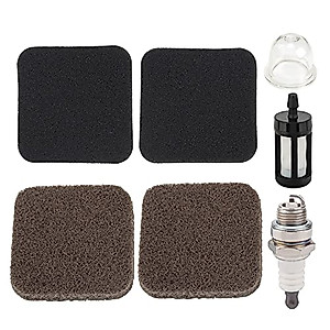 Butom (Pack of 2 Air Filter Maintenance Kit for FS75 FS80 FS85 FS80R FS85R BG75 FH75 HL75 HT75 KM85 HS75 HS80 HS85 HT70 Trimmer Weed Eater