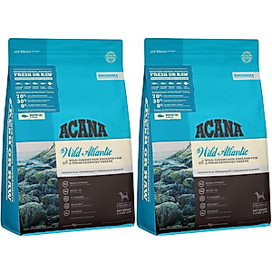 ACANA 2 Pack of Wild Atlantic Dog Food, 4.5 Pounds Each, Grain-Free, Made in The USA