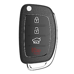 KRSCT Keyless Entry Remote Car Key Fob Replacement Fit For Hyundai Tucson 2016 2017 2018 2019 433 MHz (FCCID:TQ8-RKE-4F25)