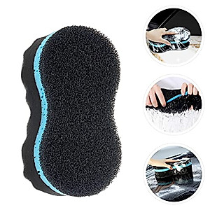 FAVOMOTO 1 pc Kitchen Car Wash Brush Home Multi Auto Scratch Pad - Tool Vehicle Sponges Honeycomb for Non- Scrubber Sponge Functional Large Window Cleaning Non-Scratch Handy Shaped