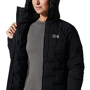 Mountain Hardwear Women's StretchDown Parka, Black, M