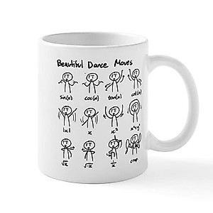 CafePress Beautiful (Math) Dance Moves Mug Ceramic Coffee Mug, Tea Cup 11 oz
