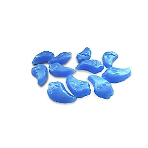 Spicy Ghost Pepper Cherry Flavored Hard Candy, 1.5 Ounce (Blue Raspberry)