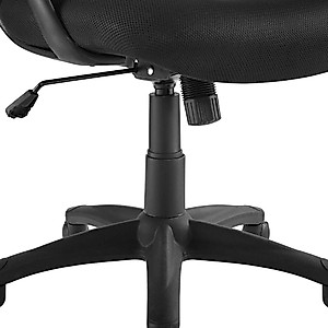 Modway Assert Mesh Adjustable Swivel Computer Desk Office Chair In Black