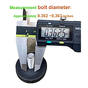 SINGTAN #304 Stainless Steel Furniture Levelers-Pack of 4 | Furniture Feet,Heavy Duty Adjusting Foot Adjustable Furniture Legs | Table Levelers | Chair Levelers,3/8"-16 Threaded Bolt, Thread Pitch:16