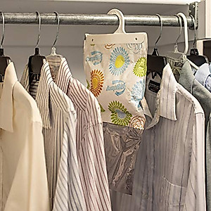 DampRid Pure Linen Hanging Moisture Absorber, 3 Pack, For Fresher, Cleaner Air in Closets