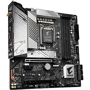 Gigabyte B560M Aorus Pro AX Intel B560 Express LGA 1200 Micro ATX DDR4-SDRAM Motherboard