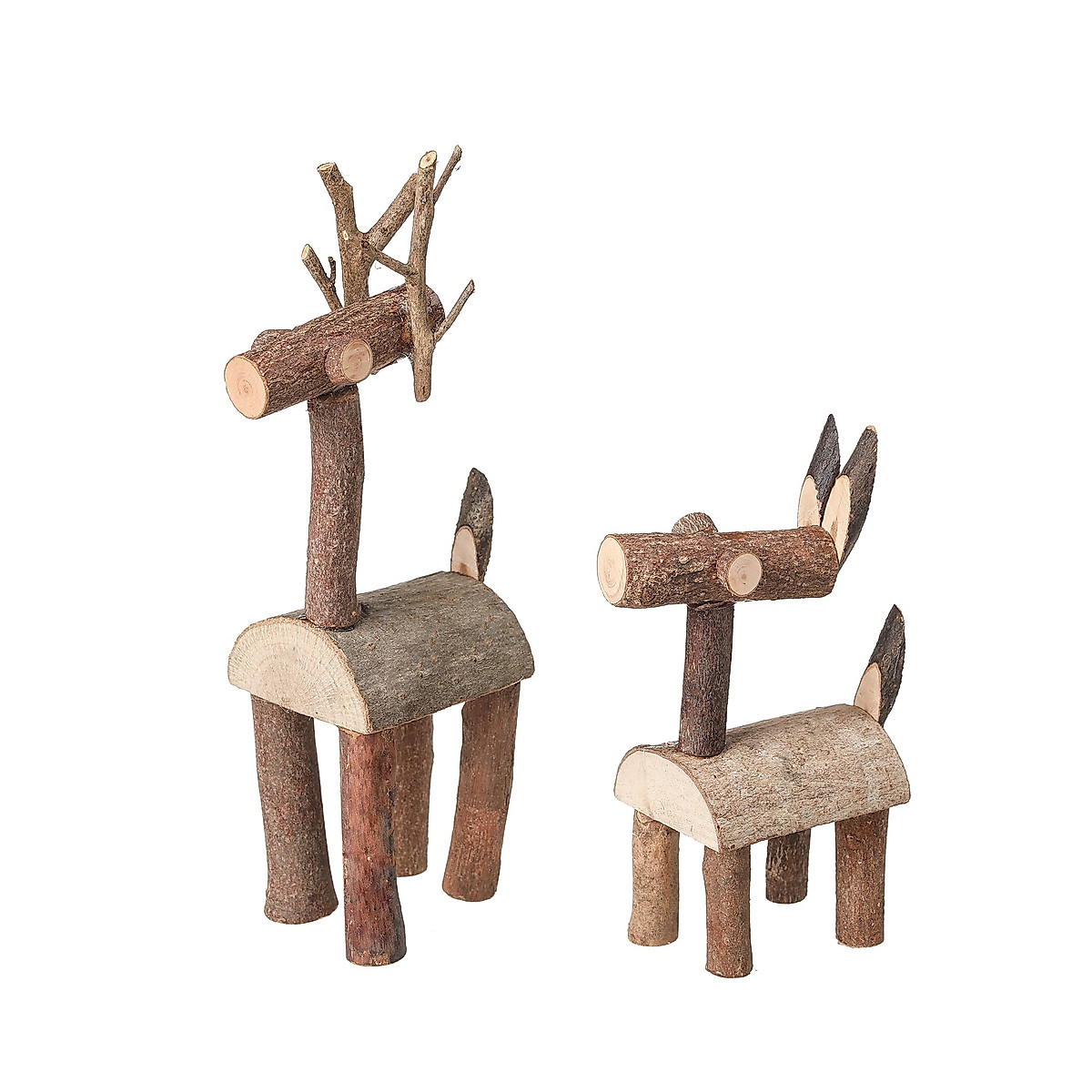 LAZACA Wood Craft Kits DIY for Kids Ages 5-20 Wooden Art Paint Bulk Crafts Garden Playset Loose Parts Play Materials L/21X17X4cm