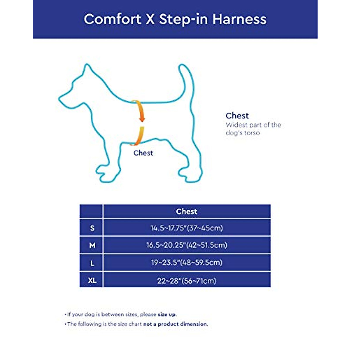 Gooby Comfort X Step in Harness - Black, X-Large - No Pull Small Dog Harness Patented Choke-Free X Frame - Perfect on The Go Dog Harness for Medium Dogs No Pull or Small Dogs