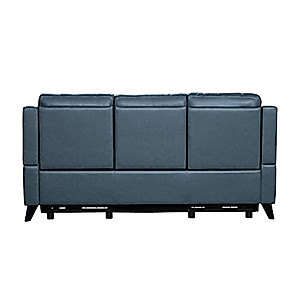 Barcalounger Kester Power Reclining Sofa w/Power Head Rests, Masen Bluegray