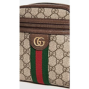 Gucci Women's Pre-Loved Ophidia Mini Messenger, Gg Supreme, Brown, One Size