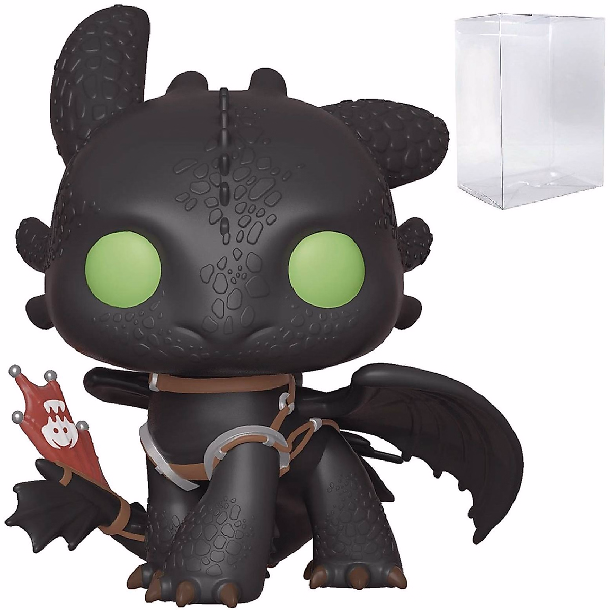 POP Funko How to Train Your Dragon 3: The Hidden World - Toothless Vinyl Figure (Includes Compatible Box Protector Case)