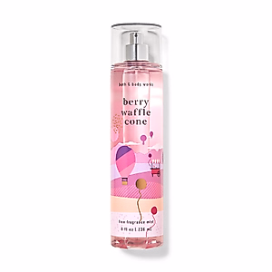Bath & Body Works Signature Collection Fragrance Mist 8 Fl Oz (Berry Waffle Cone)