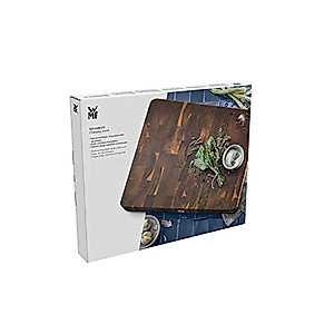 WMF Acacia, Gentle Wood is Softer Steel, Board Offers a Flexible and Thus Blade Friendly Base for All Types of Chopping and Cutting Work
