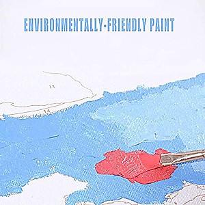 Paint by Numbers for Adults, DIY Painting Kit for Beginners, 16” x 20” Succulent Pot Acrylic Painting is Suitable for Living Room, Bedroom and Decoration Gift