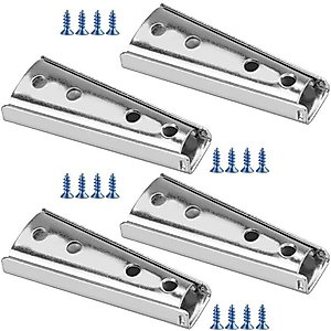 4 Sets Furniture connectors, Diagonal Bolts, Sofa Fixing Bolts, Furniture Hardware Accessories, Sofa Buckle, Sofa Latch, Sectional Sofa Connector, Bed Frame Accessories(Length 120MM)
