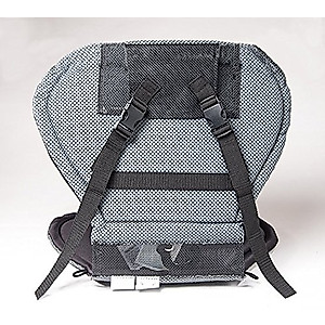 Yakpads High Back Cushioned Seat Pad, Gel Seat Pad for Kayaks, Portable Seat Cushion for Outdoor Watersports and Recreation - Cascade Creek (High Back)