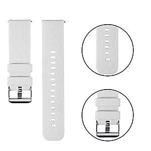 Bands Compatible for AGPTEK LW11 Replacement Wristbands Accessory Colourful Silicone Bracelet 22MM Quick Release Strap Arm Bands for AGPTEK Smartwatch, Soft and Durable