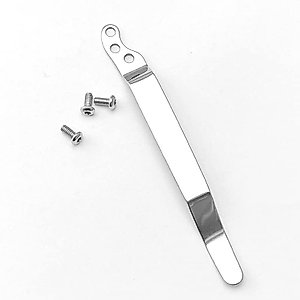 Echeson Knife Clip Tool DIY Parts Stainless Steel Back Clip Pocket Clip