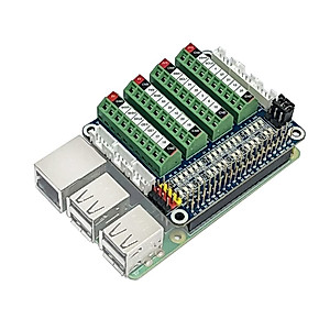 PCF8591 Expansion Board LED GPIO IO Test ADC/DCA Sensor Beginner Board for Raspberry Pi