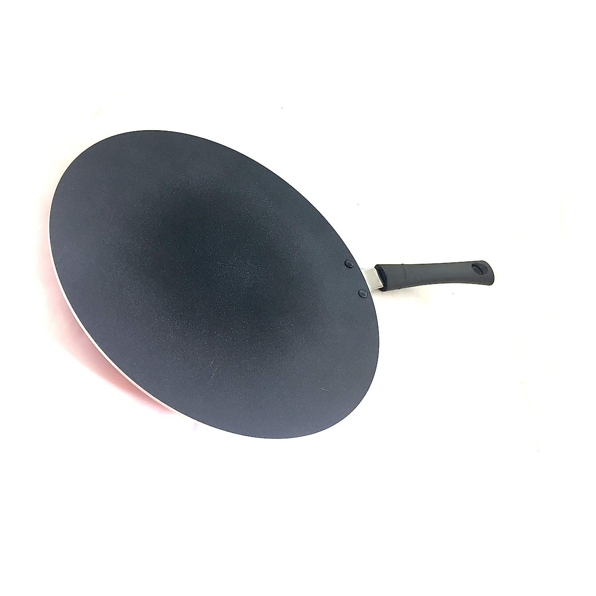 Aluminum Non-Stick Roti Pan Frying Pan Chapati Pan Indian Chapati Tawa Concave Aluminum Tava Griddle Crepe Pan Frying Pan for Omelette Pan Paratha Pan Roti Tava Aluminum Chapati Pan(285 MM)