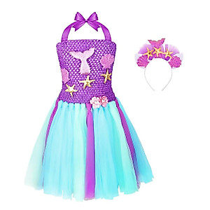 Chillife Princess Dresses for Girls,Kids Dress Up Clothes Costume Set Princess Toys Gift Girl for Little Girls Ages 3-6yrs (Princess)