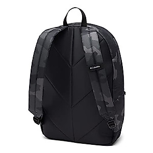 Columbia Unisex Zigzag 22L Backpack, Black Trad Camo, One Size