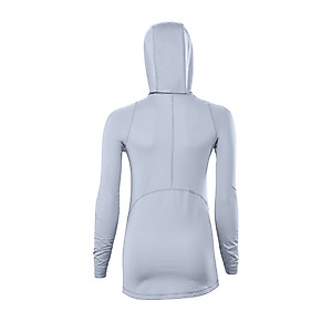 EvoShield Women's Lightweight Training Hoodie, Pearl, Large