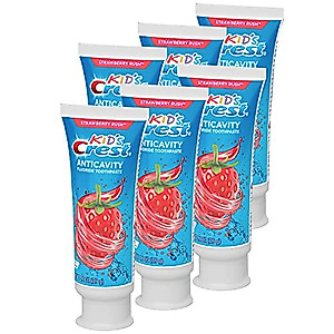 Crest Toothpaste 4.2 Ounce Kids Strawberry Rush (Pack of 6)