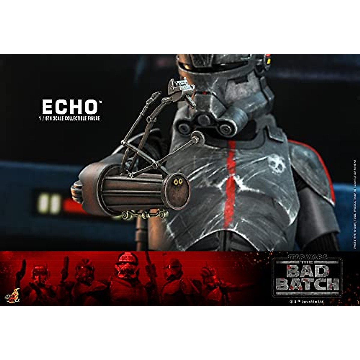 Hot Toys 1:6 Echo - Star Wars: The Bad Batch, Black