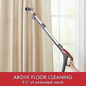 Kenmore 81414 400 Series Bagged Canister Vacuum Cleaning Tools, Telescoping Wand, Red