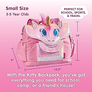 Bixbee Kids Backpack, Unicorn Backpack for Girls & Boys, Water Resistant Backpack with Pockets, Durable Zippers & Easy Carry Design - Perfect Size Children's Bookbag for School and Travel.