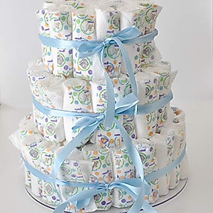 EZ Diaper Cake - Baby Shower Diaper Cake Birthday Cake Kit
