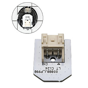 EMIHO WR55X11132 Refrigerator Light Bulb Fit for GE Refrigerator, LED Light Replace WR55X25754 WR55X30602 PS4704284 AP6261806 AP5646375, No Cover Only LED PCB Board