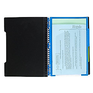 Five Star Advance Spiral Notebooks, 2 Subject, College Ruled Paper, 100 Sheets, 9-1/2" x 6", Assorted Colors, 6 Pack (38642)