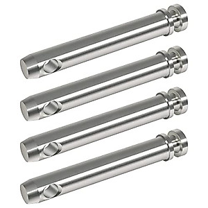 Yoursme S07070200 Cat 1 Top Link Pin Hitch Accessories for Tractors, 5-1/2” – 3/4”, Replace 195589M1, AC339942, 4 Packs