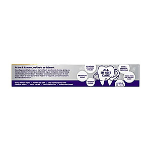 Arm & Hammer, Complete Care Toothpaste Whole Mouth Protection Six Pack – Fresh Fluoride Toothpaste, Mint, 72 Ounce, (Pack of 12) (Packaging May Vary)