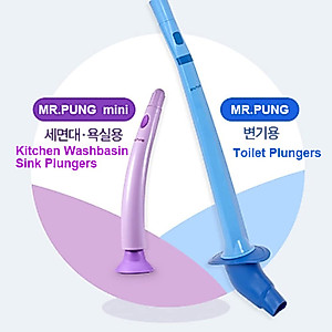 MR.PUNG Toilet Plungers & Kitchen Washbasin Sink Plungers & Co2 Cylinders 2Box (20 pcs)