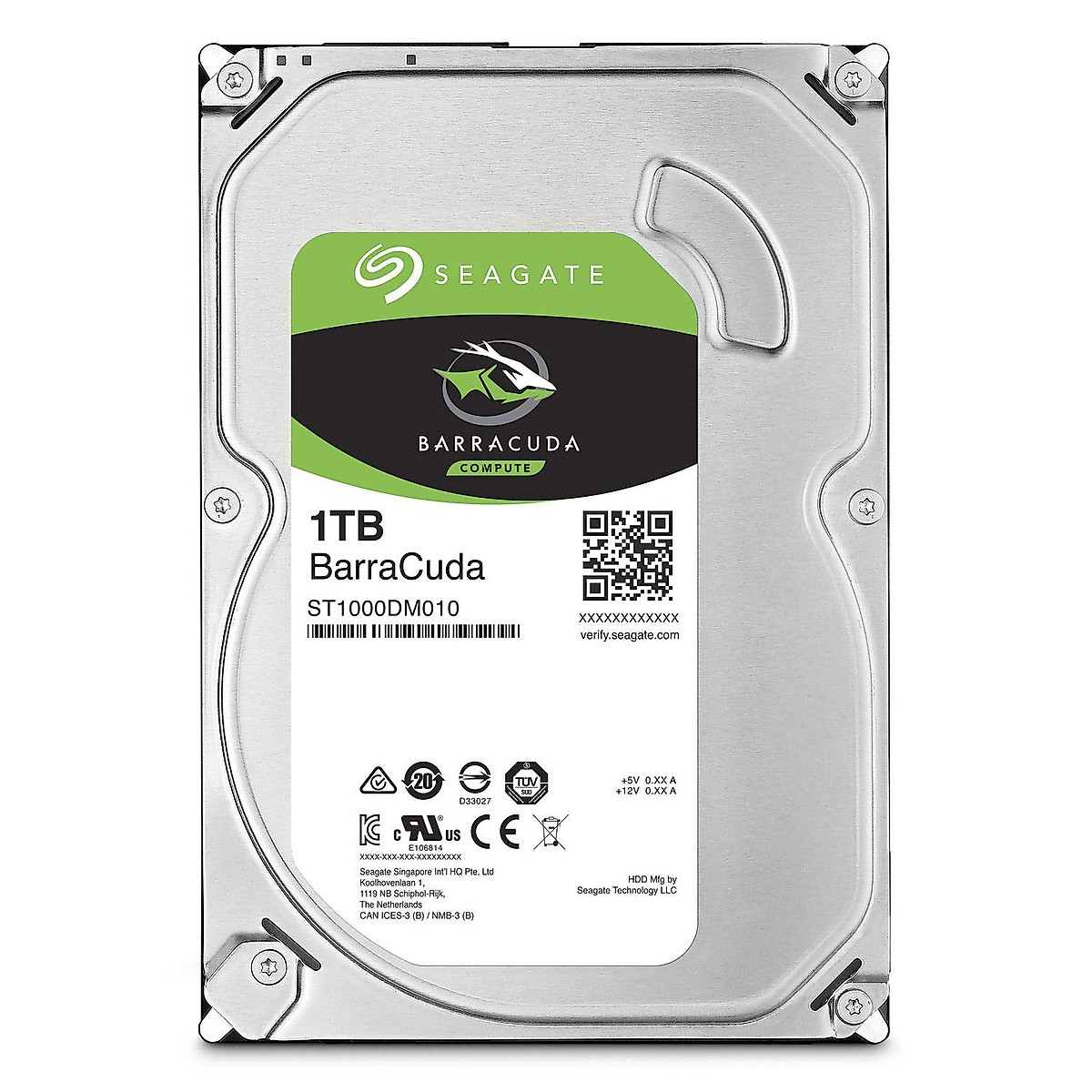 Seagate Barracuda 7200.9 1 TB 3.5" Internal Hard Drive ST1000DM004