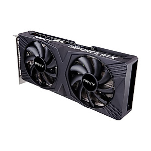 PNY GeForce RTX™ 4060 Ti 8GB Verto™ Dual Fan Graphics Card DLSS 3 (128-bit, PCIe 4.0, GDDR6, HDMI/DisplayPort, Supports 4k, 2 Slot)