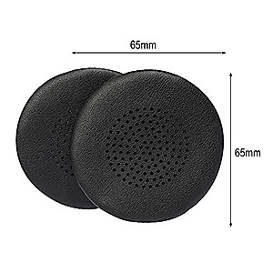 Headphones Ear Pads Cushions Replacement Noise-Insulation Earpads Compatible with PLANTRONICS BLACKWIRE C510 C520 C710 C720 Gaming Headphone Over-Ear Headphones Headset Black