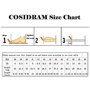 COSIDRAM Mens Casual Shoes Slip on Loafers Lightweight Hollow Out Breathable Male Shoes Black 10.5