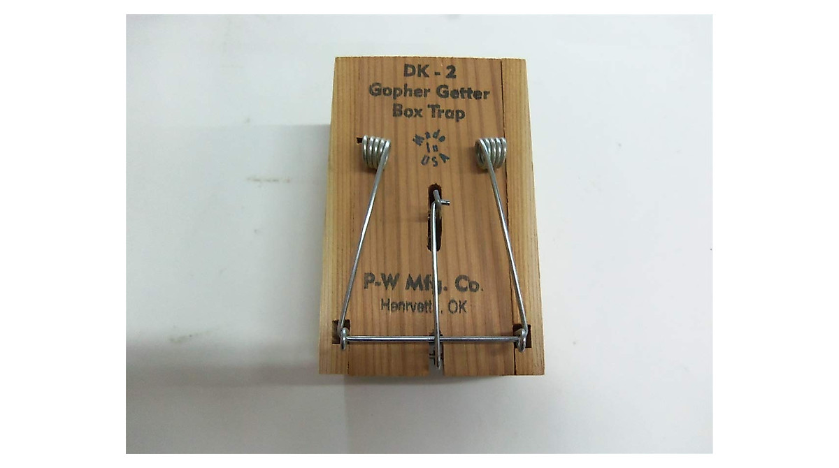 Effective DK-2 Gopher Getter Box Trap for Pests