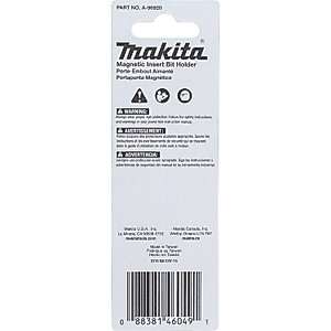 Makita A-96920 Impactx 2-3/8″ Magnetic Insert Bit Holder