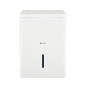 Haier 20 Pint Portable Dehumidifier, Perfect for Bedroom, Basement & Garage, Ideal for High Humidity or Damp Areas, Empty Bucket Alarm, Clean Filter Alert & LED Digital Controls, Energy Star, White
