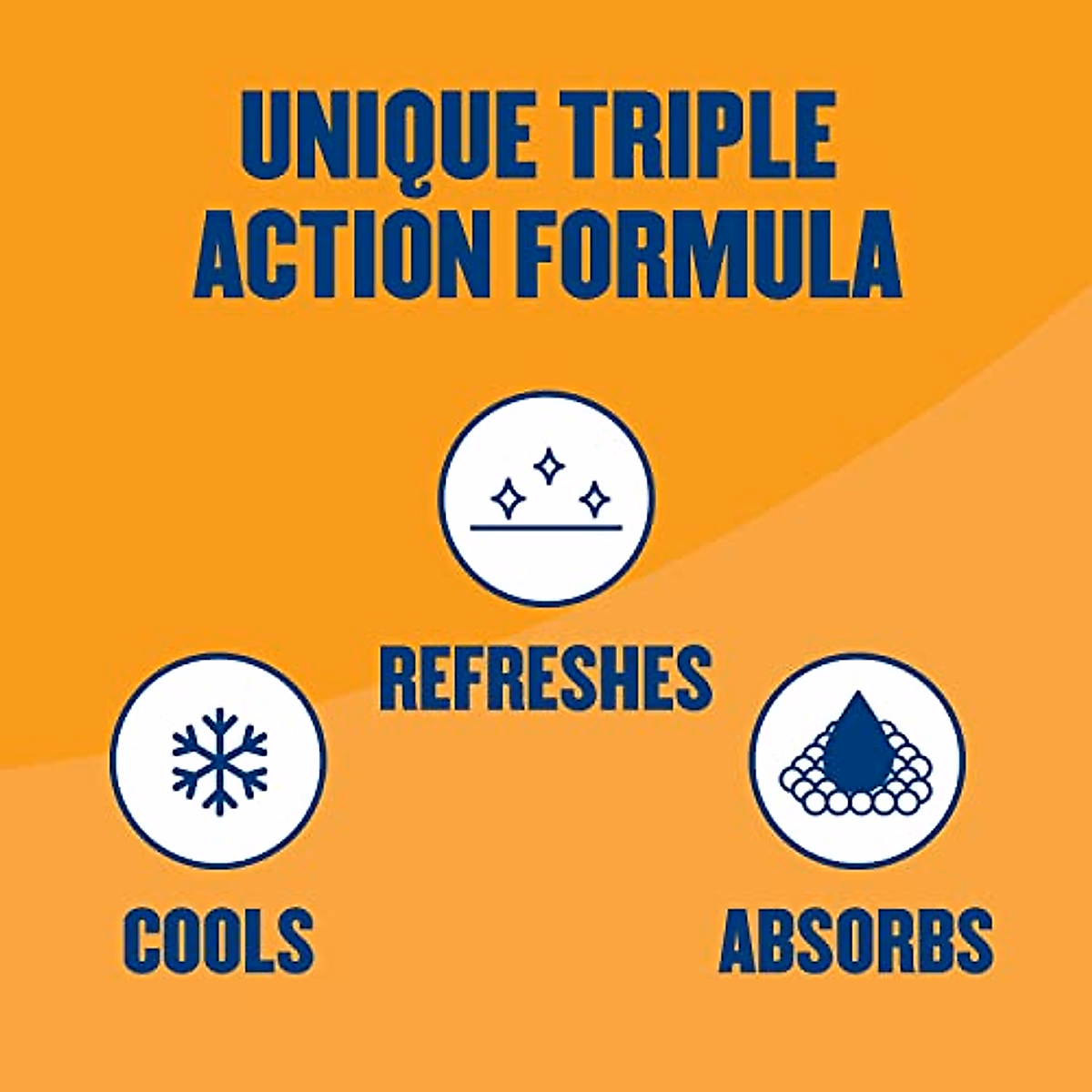 Gold Bond No Mess Clear Invisible Body Powder Spray, 7 oz., Absorbs Odor-Causing Sweat