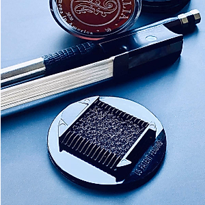 CECILIA 'Sanctus' Rosin for Viola, Rosin Specially Formulated Viola Rosin for Viola Bows with Included Rosin Spreader (Full Cake)