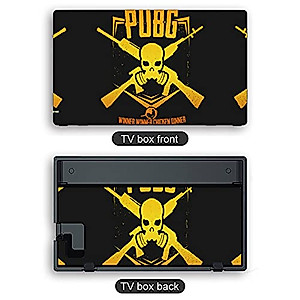 P-UB-G Switch Game Console Stickers.Anti-Fingerprint,Scratch Resistant and Anti-Scratch.Suitable for Switch and Switch Lite Game Consoles.